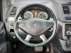 Black Mercedes-Benz Viano 2014 in Riga, with an engine capacity of 2.20 L and mileage of 298 thousand km for 14750 €, photo 14 on AUTOMOTO.COM.LV