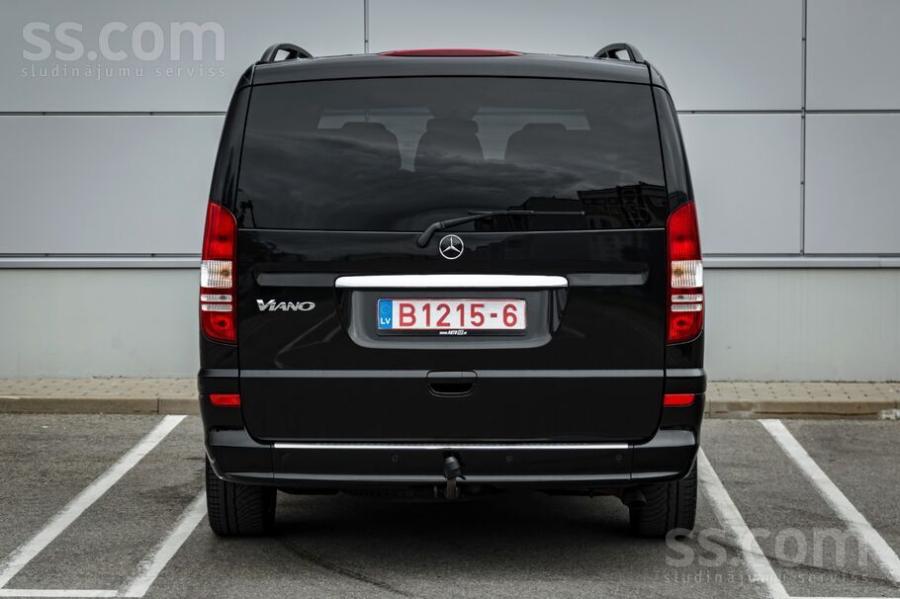 Melns Mercedes-Benz Viano 2014 Rīga, ar dzinēja tilpumu 3.00 L un nobraukumu 194 tūkst. km par 19500 €, foto 6 vietnē AUTOMOTO.COM.LV