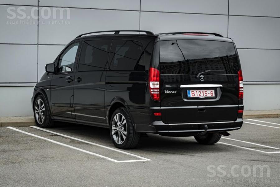 Melns Mercedes-Benz Viano 2014 Rīga, ar dzinēja tilpumu 3.00 L un nobraukumu 194 tūkst. km par 19500 €, foto 7 vietnē AUTOMOTO.COM.LV
