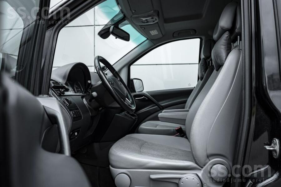Melns Mercedes-Benz Viano 2014 Rīga, ar dzinēja tilpumu 3.00 L un nobraukumu 194 tūkst. km par 19500 €, foto 12 vietnē AUTOMOTO.COM.LV