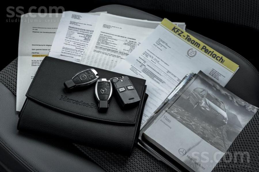 Melns Mercedes-Benz Viano 2014 Rīga, ar dzinēja tilpumu 3.00 L un nobraukumu 194 tūkst. km par 19500 €, foto 30 vietnē AUTOMOTO.COM.LV