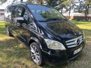 Melns Mercedes-Benz Viano 2014 Rīga, ar dzinēja tilpumu 2.20 L un nobraukumu 249 tūkst. km par 12880 €, foto  vietnē AUTOMOTO.COM.LV