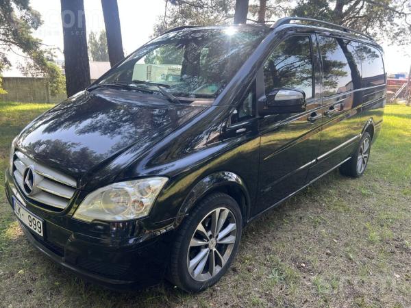 Melns Mercedes-Benz Viano 2014 Rīga, ar dzinēja tilpumu 2.20 L un nobraukumu 249 tūkst. km par 12880 €, foto 3 vietnē AUTOMOTO.COM.LV