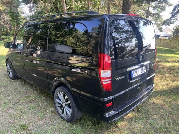 Melns Mercedes-Benz Viano 2014 Rīga, ar dzinēja tilpumu 2.20 L un nobraukumu 249 tūkst. km par 12880 €, foto 4 vietnē AUTOMOTO.COM.LV