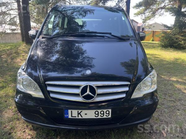 Melns Mercedes-Benz Viano 2014 Rīga, ar dzinēja tilpumu 2.20 L un nobraukumu 249 tūkst. km par 12880 €, foto 5 vietnē AUTOMOTO.COM.LV