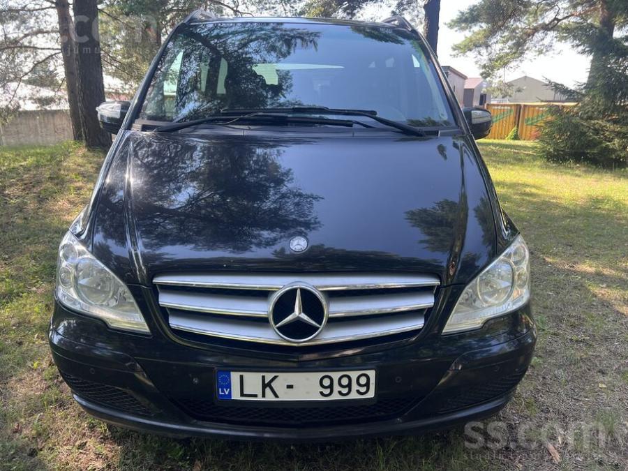 Melns Mercedes-Benz Viano 2014 Rīga, ar dzinēja tilpumu 2.20 L un nobraukumu 249 tūkst. km par 12880 €, foto 6 vietnē AUTOMOTO.COM.LV