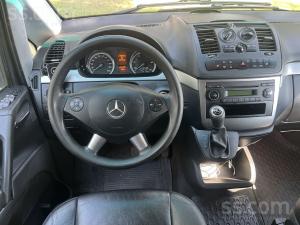 Melns Mercedes-Benz Viano 2014 Rīga, ar dzinēja tilpumu 2.20 L un nobraukumu 249 tūkst. km par 12880 €, foto 11 vietnē AUTOMOTO.COM.LV