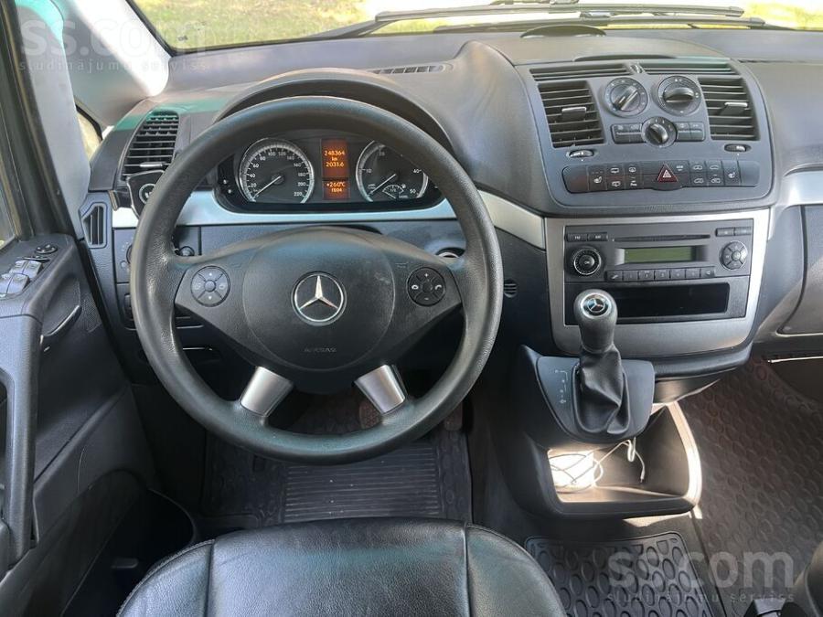 Melns Mercedes-Benz Viano 2014 Rīga, ar dzinēja tilpumu 2.20 L un nobraukumu 249 tūkst. km par 12880 €, foto 11 vietnē AUTOMOTO.COM.LV