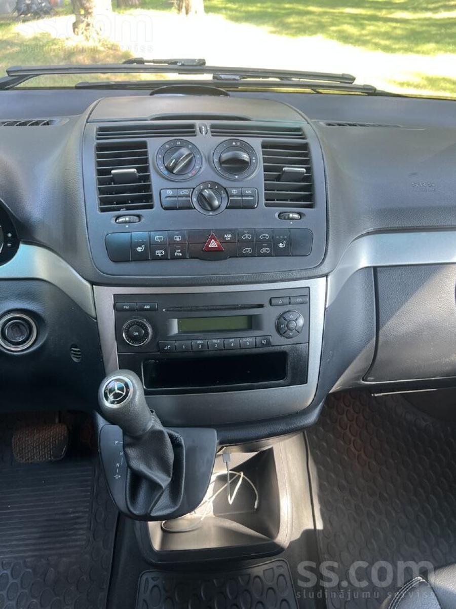 Melns Mercedes-Benz Viano 2014 Rīga, ar dzinēja tilpumu 2.20 L un nobraukumu 249 tūkst. km par 12880 €, foto 12 vietnē AUTOMOTO.COM.LV