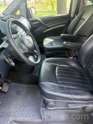 Melns Mercedes-Benz Viano 2014 Rīga, ar dzinēja tilpumu 2.20 L un nobraukumu 249 tūkst. km par 12880 €, foto 16 vietnē AUTOMOTO.COM.LV
