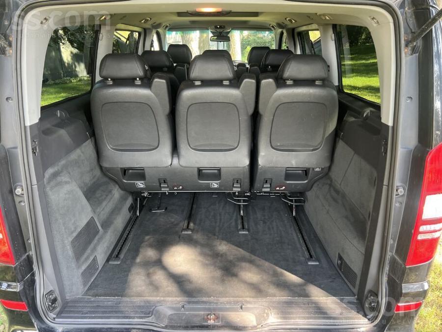 Melns Mercedes-Benz Viano 2014 Rīga, ar dzinēja tilpumu 2.20 L un nobraukumu 249 tūkst. km par 12880 €, foto 18 vietnē AUTOMOTO.COM.LV