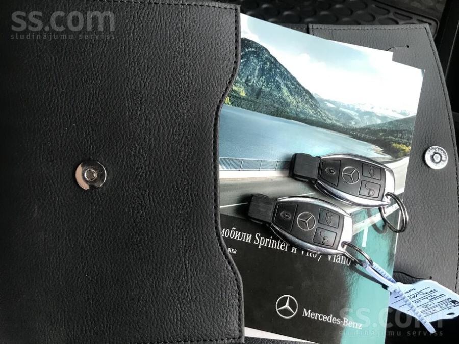 Melns Mercedes-Benz Viano 2014 Rīga, ar dzinēja tilpumu 2.20 L un nobraukumu 249 tūkst. km par 12880 €, foto 23 vietnē AUTOMOTO.COM.LV