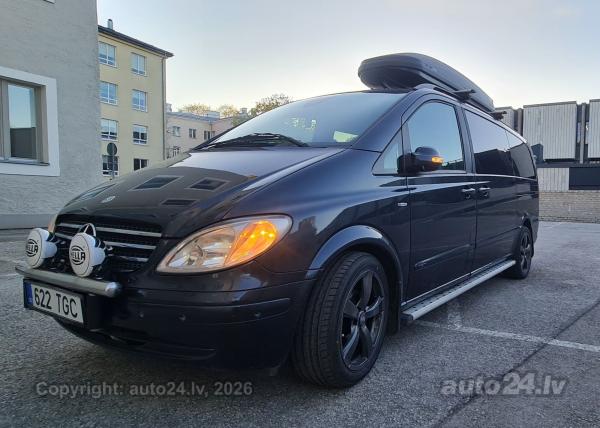 Melns Mercedes-Benz Viano 2004 Tallina, ar dzinēja tilpumu 2.10 L un nobraukumu 307 tūkst. km par 5900 €, foto 1 vietnē AUTOMOTO.COM.LV