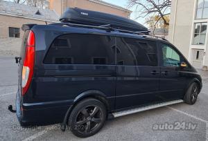 Black Mercedes-Benz Viano 2004 in Tallinn, with an engine capacity of 2.10 L and mileage of 307 thousand km for 5900 €, photo 4 on AUTOMOTO.COM.LV