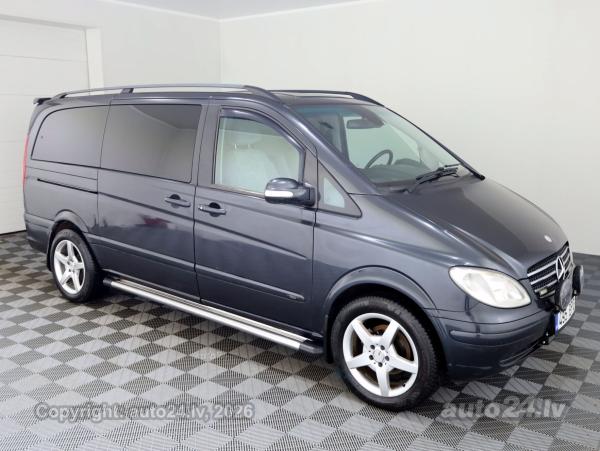 Melns Mercedes-Benz Viano 2005 Tallina, ar dzinēja tilpumu 2.10 L un nobraukumu 412 tūkst. km par 3999 €, foto 1 vietnē AUTOMOTO.COM.LV