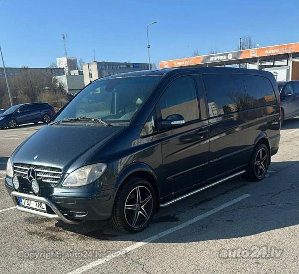 Melns Mercedes-Benz Viano 2006 Tallina, ar dzinēja tilpumu 2.10 L un nobraukumu 0 tūkst. km par 4900 €, foto 1 vietnē AUTOMOTO.COM.LV