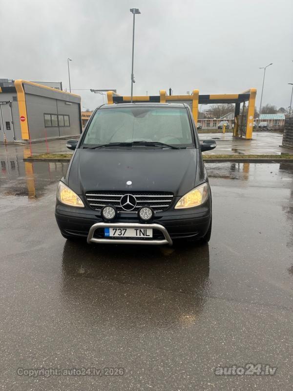 Melns Mercedes-Benz Viano 2006 Tallina, ar dzinēja tilpumu 2.10 L un nobraukumu 0 tūkst. km par 4900 €, foto 3 vietnē AUTOMOTO.COM.LV