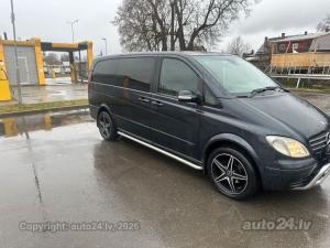 Black Mercedes-Benz Viano 2006 in Tallinn, with an engine capacity of 2.10 L and mileage of 0 thousand km for 4900 €, photo 5 on AUTOMOTO.COM.LV
