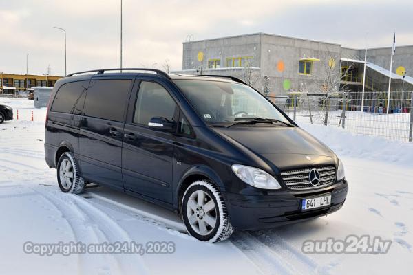 Melns Mercedes-Benz Viano 2007 Tartu, ar dzinēja tilpumu 3.00 L un nobraukumu 217 tūkst. km par 9900 €, foto 11 vietnē AUTOMOTO.COM.LV