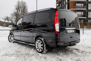 Black Mercedes-Benz Viano 2008 in Tallinn, with an engine capacity of 3.00 L and mileage of 500 thousand km for 6990 €, photo 4 on AUTOMOTO.COM.LV