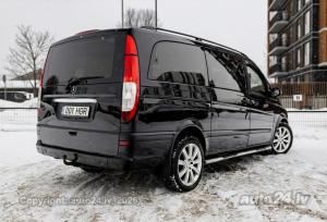 Black Mercedes-Benz Viano 2008 in Tallinn, with an engine capacity of 3.00 L and mileage of 500 thousand km for 6990 €, photo 6 on AUTOMOTO.COM.LV