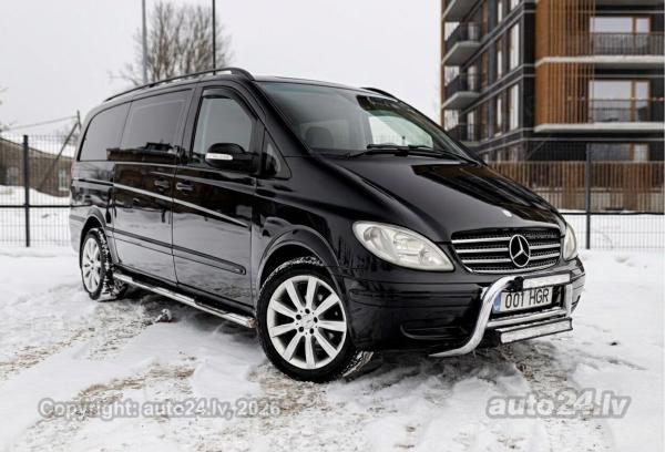 Melns Mercedes-Benz Viano 2008 Tallina, ar dzinēja tilpumu 3.00 L un nobraukumu 499 tūkst. km par 4990 €, foto 1 vietnē AUTOMOTO.COM.LV