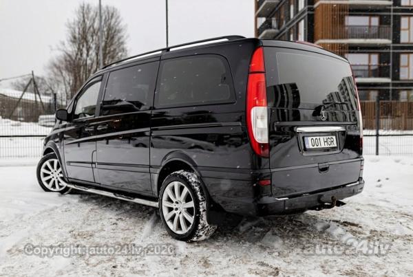 Melns Mercedes-Benz Viano 2008 Tallina, ar dzinēja tilpumu 3.00 L un nobraukumu 499 tūkst. km par 4990 €, foto 4 vietnē AUTOMOTO.COM.LV