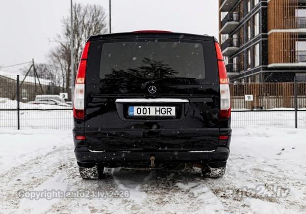 Melns Mercedes-Benz Viano 2008 Tallina, ar dzinēja tilpumu 3.00 L un nobraukumu 499 tūkst. km par 4990 €, foto 5 vietnē AUTOMOTO.COM.LV