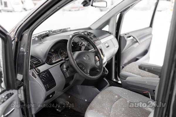 Melns Mercedes-Benz Viano 2008 Tallina, ar dzinēja tilpumu 3.00 L un nobraukumu 499 tūkst. km par 4990 €, foto 7 vietnē AUTOMOTO.COM.LV
