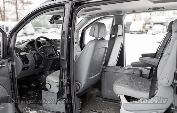Melns Mercedes-Benz Viano 2008 Tallina, ar dzinēja tilpumu 3.00 L un nobraukumu 499 tūkst. km par 4990 €, foto 8 vietnē AUTOMOTO.COM.LV