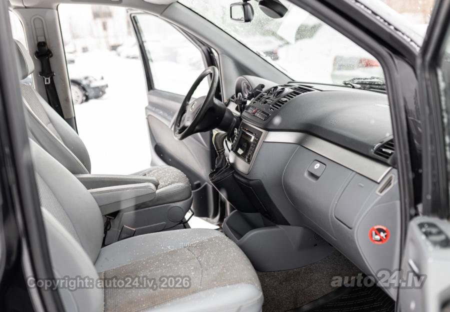 Черный Мерседес Виано 2008 в Таллин, объемом двигателя 3.00 л и пробегом 499 тыс. км за 4990 €, фото 12 на AUTOMOTO.COM.LV