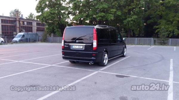 Black Mercedes-Benz Viano 2008 in Tallinn, with an engine capacity of 3.00 L and mileage of 520 thousand km for 11000 €, photo 3 on AUTOMOTO.COM.LV