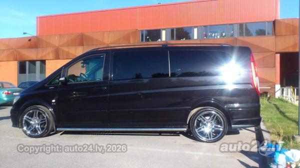 Black Mercedes-Benz Viano 2008 in Tallinn, with an engine capacity of 3.00 L and mileage of 520 thousand km for 11000 €, photo 6 on AUTOMOTO.COM.LV