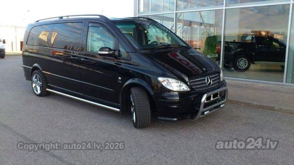 Black Mercedes-Benz Viano 2008 in Tallinn, with an engine capacity of 3.00 L and mileage of 520 thousand km for 11000 €, photo 10 on AUTOMOTO.COM.LV