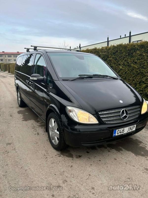 Melns Mercedes-Benz Viano 2008 Tallina, ar dzinēja tilpumu 3.00 L un nobraukumu 333 tūkst. km par 6500 €, foto 2 vietnē AUTOMOTO.COM.LV