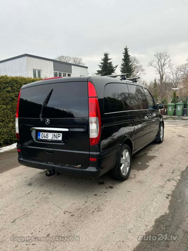 Melns Mercedes-Benz Viano 2008 Tallina, ar dzinēja tilpumu 3.00 L un nobraukumu 333 tūkst. km par 6500 €, foto 3 vietnē AUTOMOTO.COM.LV