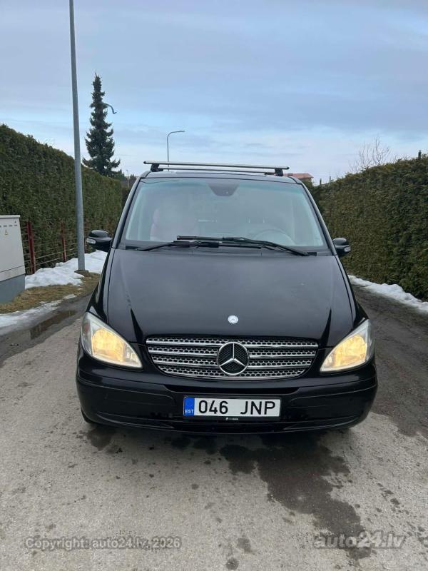 Melns Mercedes-Benz Viano 2008 Tallina, ar dzinēja tilpumu 3.00 L un nobraukumu 333 tūkst. km par 6500 €, foto 6 vietnē AUTOMOTO.COM.LV