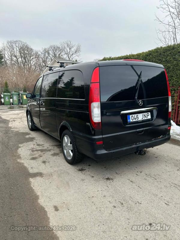 Melns Mercedes-Benz Viano 2008 Tallina, ar dzinēja tilpumu 3.00 L un nobraukumu 333 tūkst. km par 6500 €, foto 8 vietnē AUTOMOTO.COM.LV