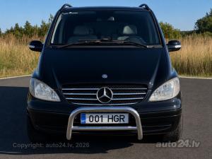 Black Mercedes-Benz Viano 2008 in Tallinn, with an engine capacity of 3.00 L and mileage of 499 thousand km for 6990 €, photo 3 on AUTOMOTO.COM.LV