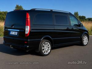 Black Mercedes-Benz Viano 2008 in Tallinn, with an engine capacity of 3.00 L and mileage of 499 thousand km for 6990 €, photo 7 on AUTOMOTO.COM.LV