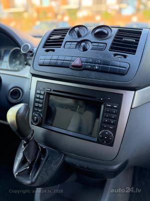 Black Mercedes-Benz Viano 2008 in Tallinn, with an engine capacity of 3.00 L and mileage of 499 thousand km for 6990 €, photo 10 on AUTOMOTO.COM.LV