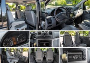Black Mercedes-Benz Viano 2008 in Tallinn, with an engine capacity of 3.00 L and mileage of 499 thousand km for 6990 €, photo 15 on AUTOMOTO.COM.LV