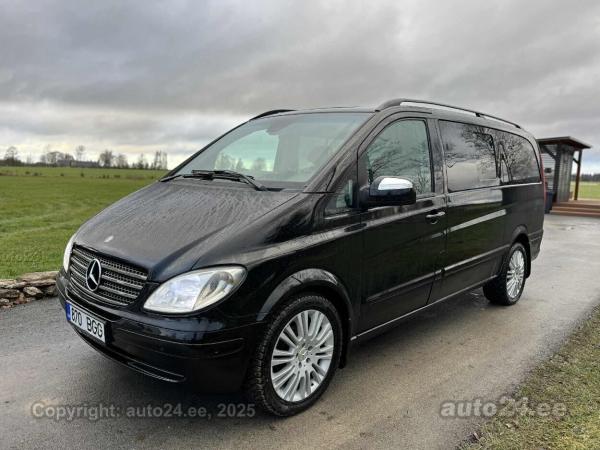 Black Mercedes-Benz Viano 2009 in Rapla, with an engine capacity of 3.00 L and mileage of 0 thousand km for 8000 €, photo 1 on AUTOMOTO.COM.LV