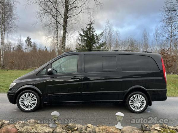 Black Mercedes-Benz Viano 2009 in Rapla, with an engine capacity of 3.00 L and mileage of 0 thousand km for 8000 €, photo 2 on AUTOMOTO.COM.LV
