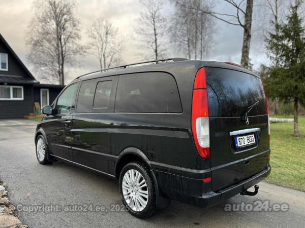 Black Mercedes-Benz Viano 2009 in Rapla, with an engine capacity of 3.00 L and mileage of 0 thousand km for 8000 €, photo 3 on AUTOMOTO.COM.LV