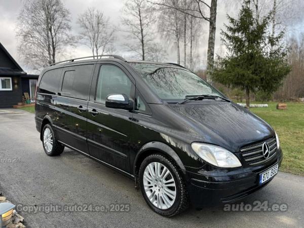 Black Mercedes-Benz Viano 2009 in Rapla, with an engine capacity of 3.00 L and mileage of 0 thousand km for 8000 €, photo 4 on AUTOMOTO.COM.LV