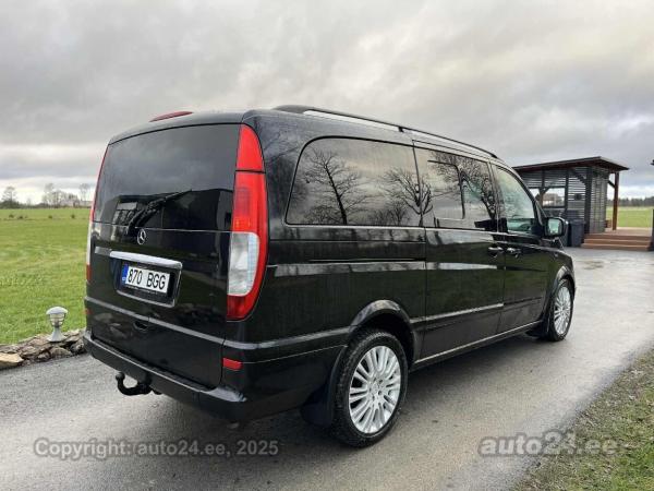 Black Mercedes-Benz Viano 2009 in Rapla, with an engine capacity of 3.00 L and mileage of 0 thousand km for 8000 €, photo 6 on AUTOMOTO.COM.LV
