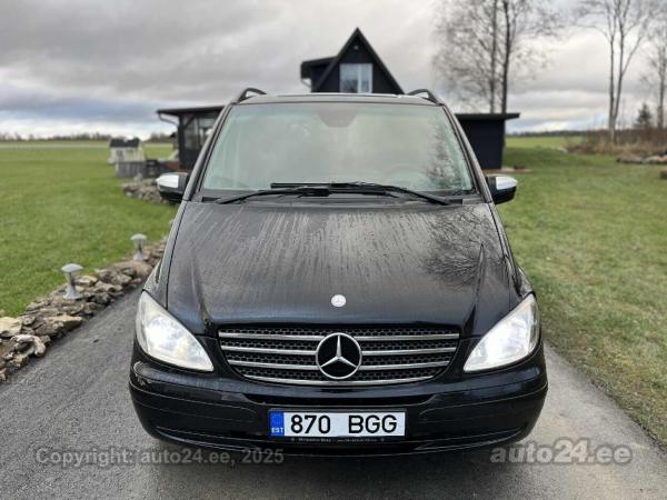 Black Mercedes-Benz Viano 2009 in Rapla, with an engine capacity of 3.00 L and mileage of 0 thousand km for 8000 €, photo 7 on AUTOMOTO.COM.LV