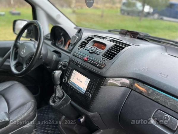 Melns Mercedes-Benz Viano 2009 Rapla, ar dzinēja tilpumu 3.00 L un nobraukumu 0 tūkst. km par 8000 €, foto 11 vietnē AUTOMOTO.COM.LV