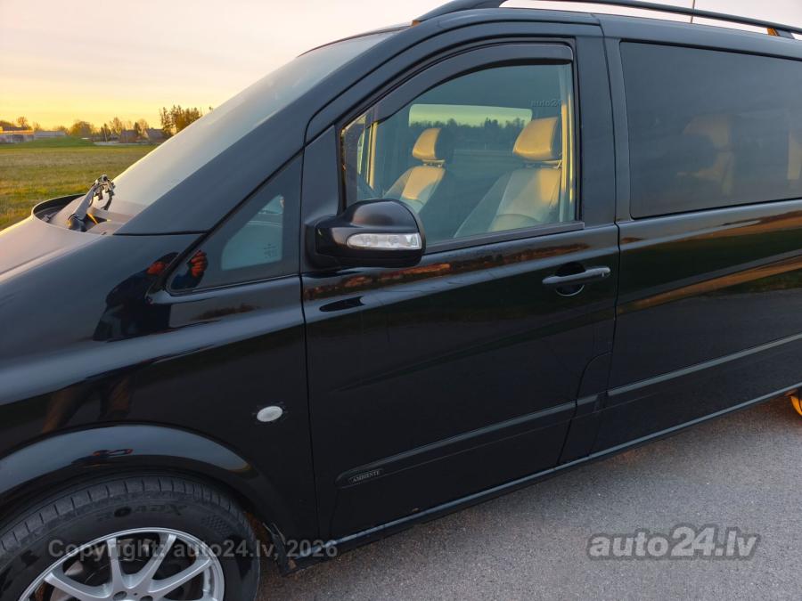 Melns Mercedes-Benz Viano 2009 Tallina, ar dzinēja tilpumu 2.10 L un nobraukumu 502 tūkst. km par 7000 €, foto 5 vietnē AUTOMOTO.COM.LV